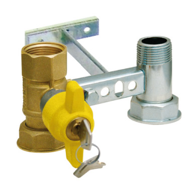 Anti-fraud complete bracket for gas meters - Serie ME0400